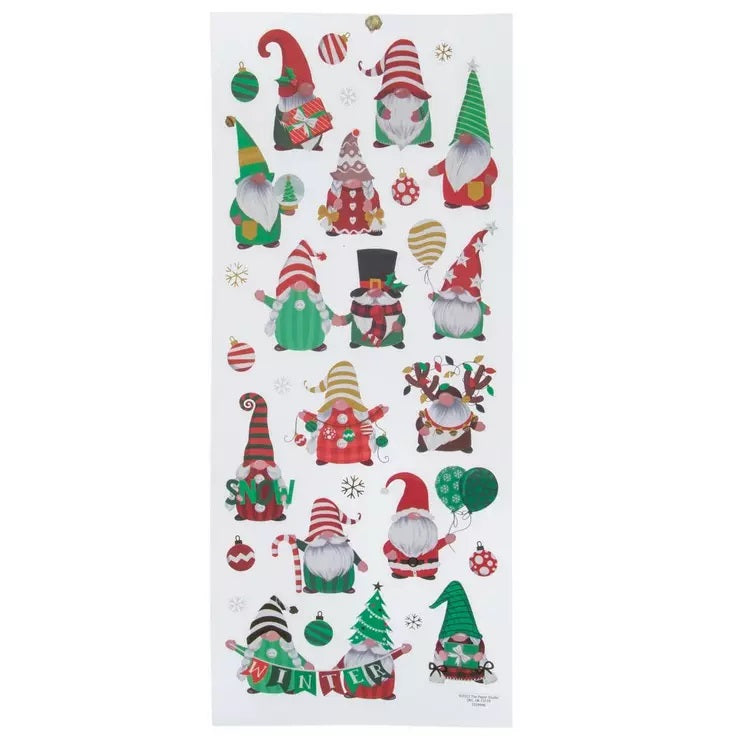 Christmas Gnome Stickers - Tall Sheet 28 Stickers – Country Croppers
