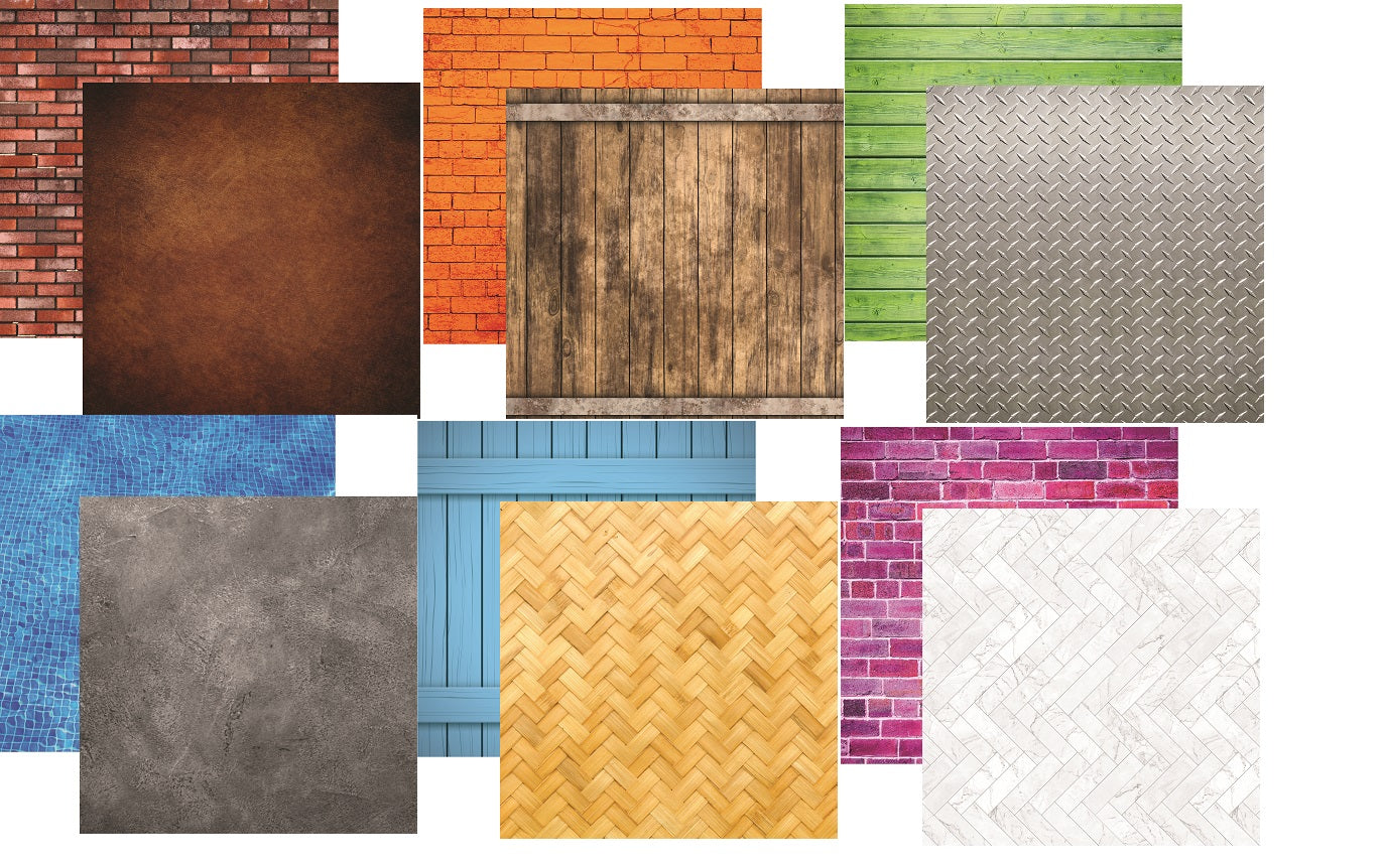 Foundations 12x12 Scrapbook Paper Assortment Set - 6 Sheets+ – Country ...