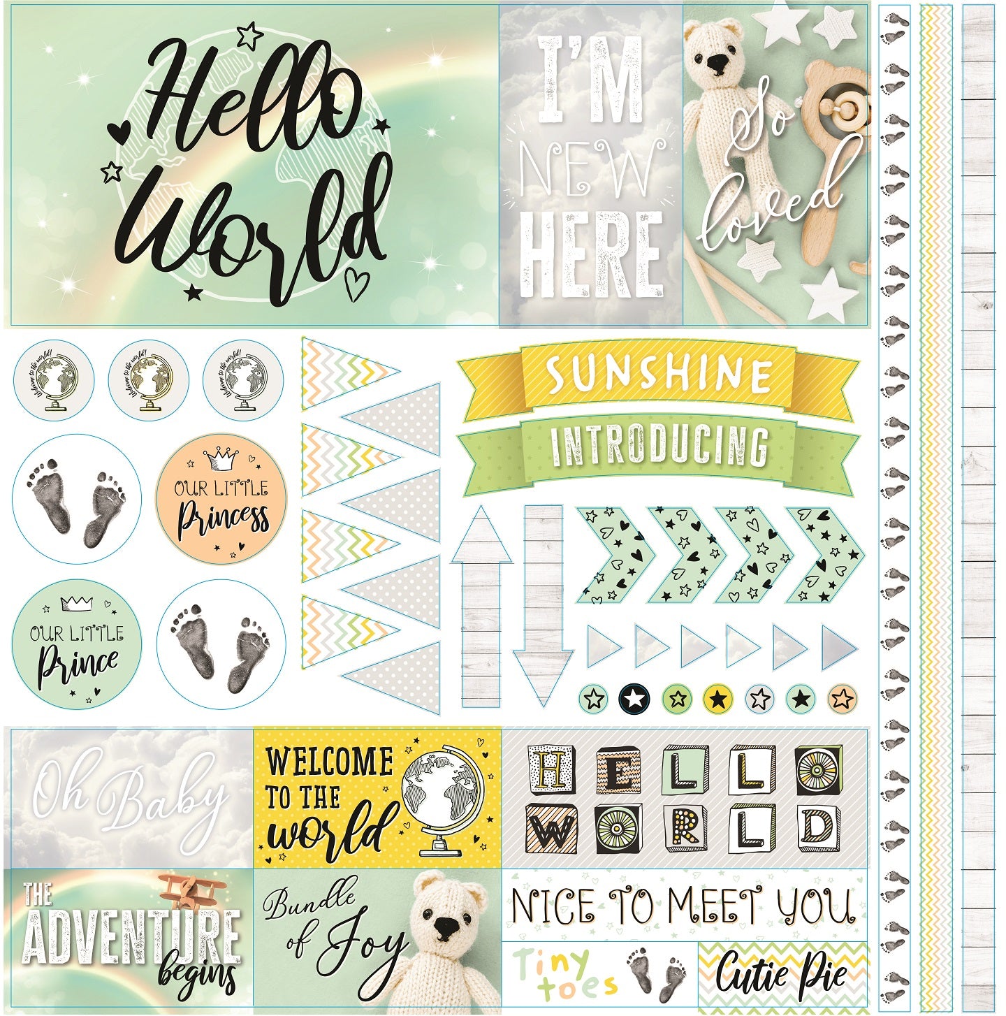 Baby Scrapbook Printables