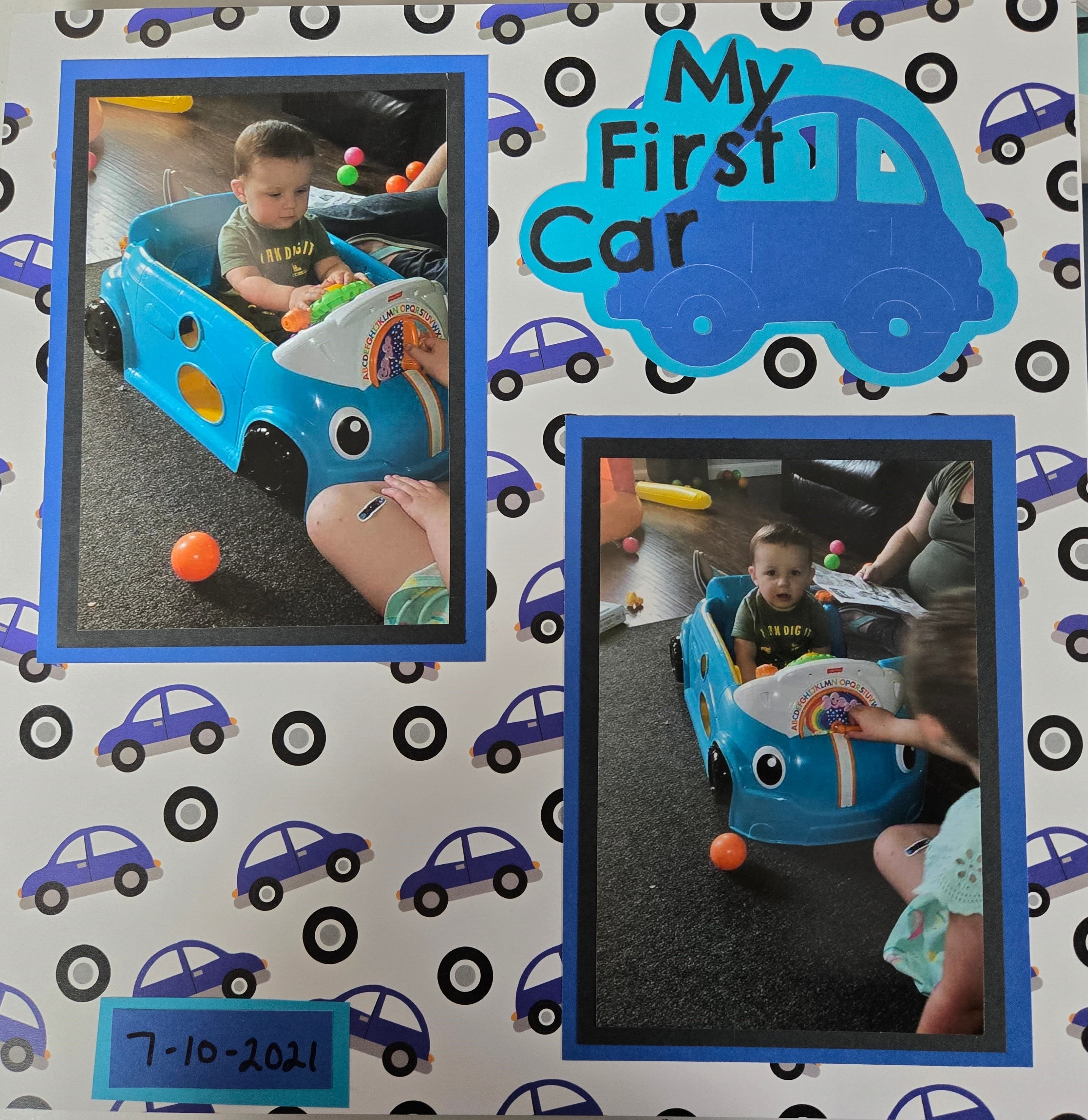 My First Car Scrapbook Layout – Country Croppers