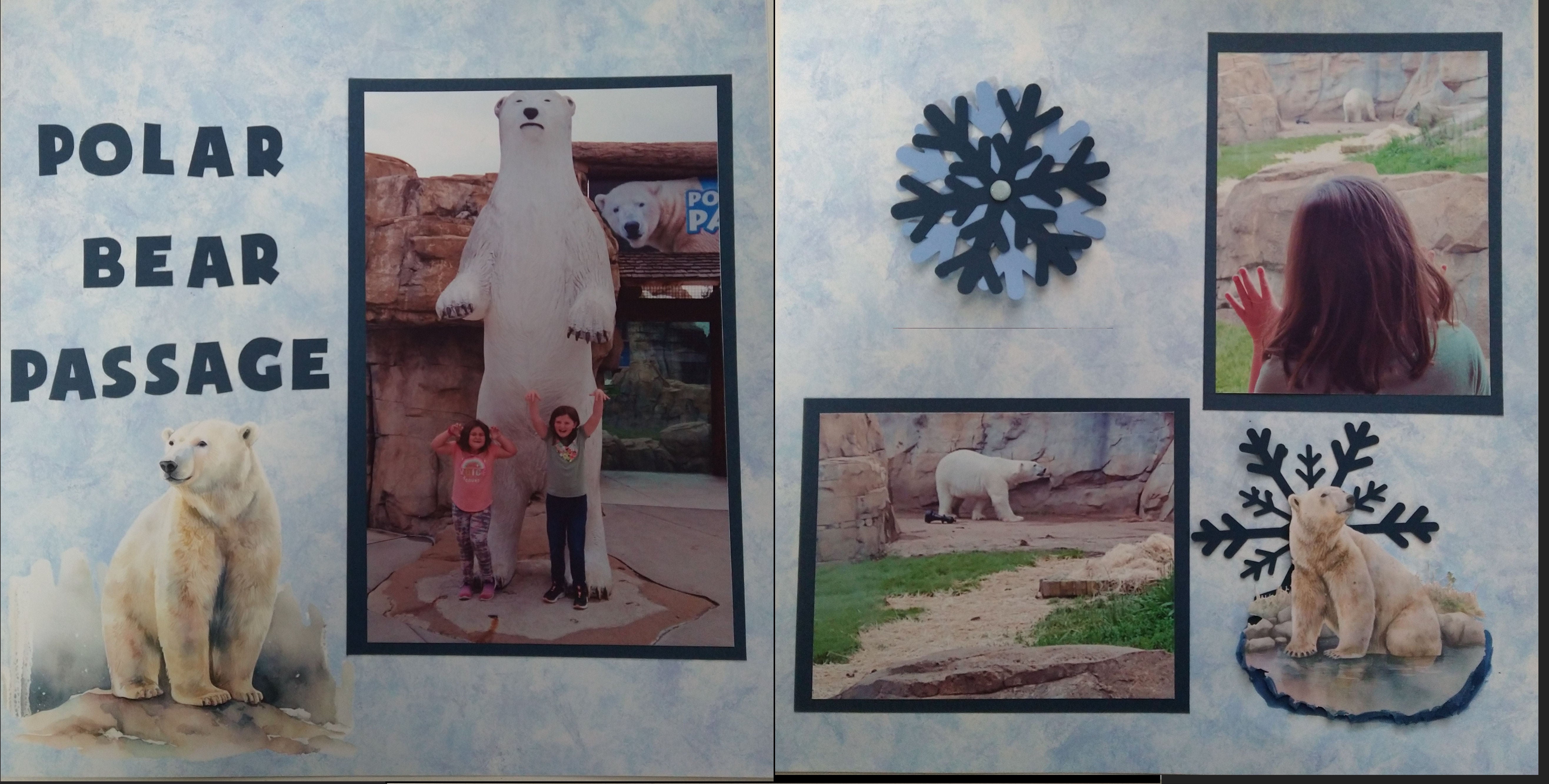 Polar Bear Passage Scrapbook Layout – Country Croppers