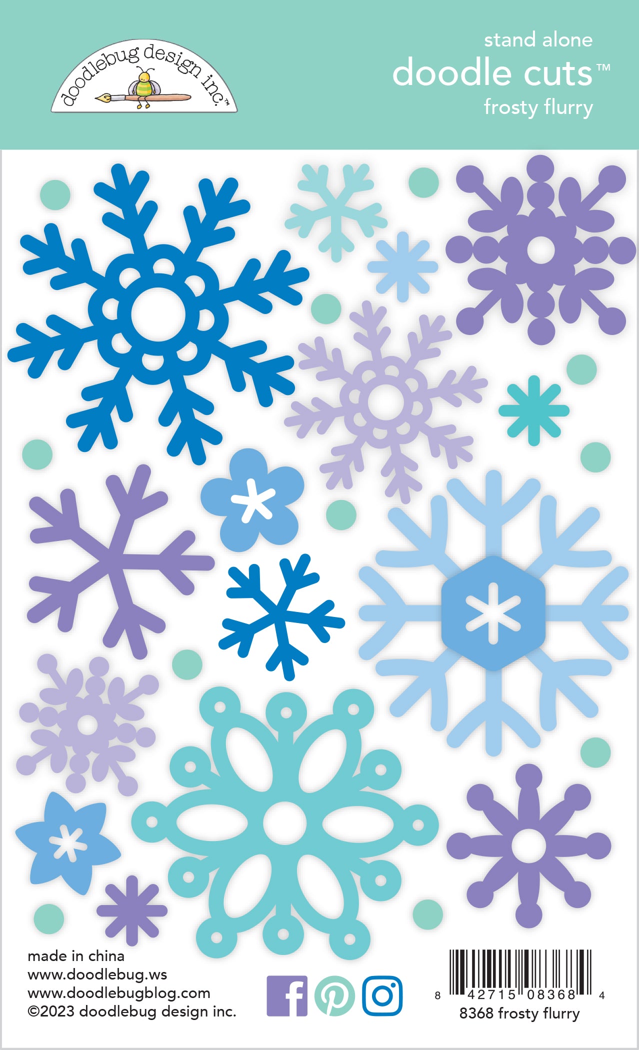 Frosty Flurry - Snow Much Fun Doodle Cuts Dies Set – Country Croppers