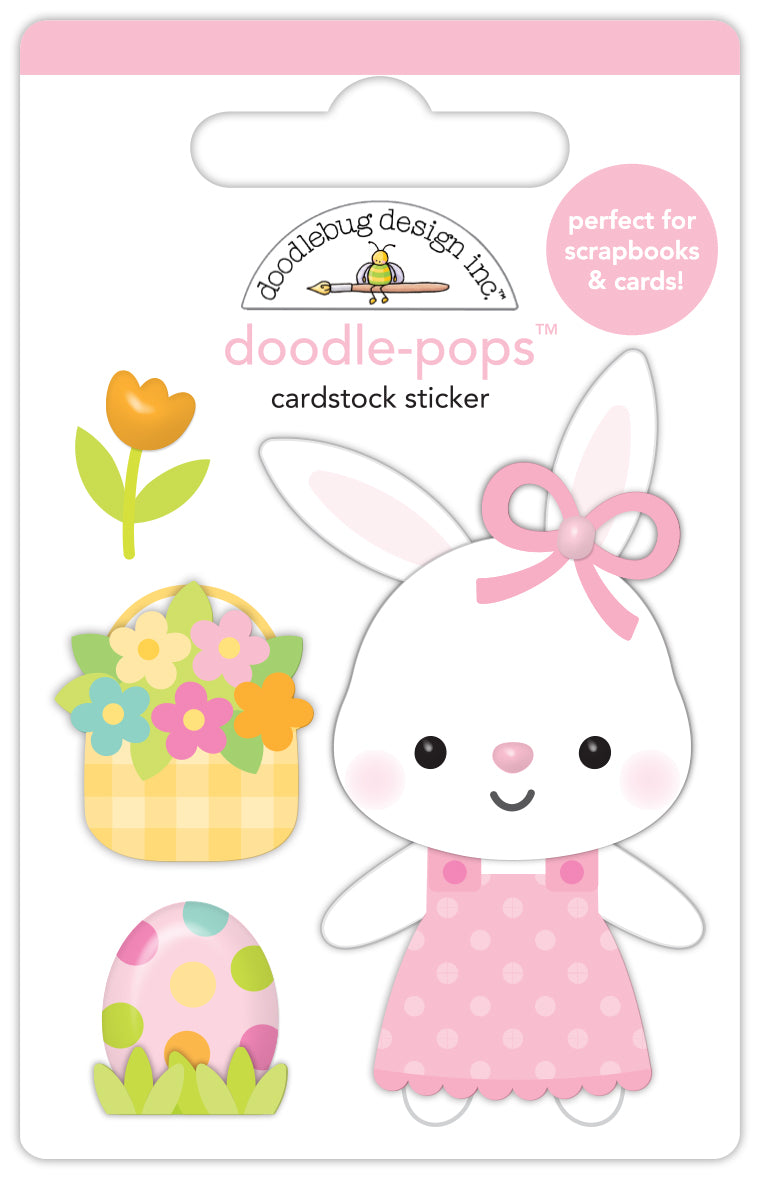 Honey Bunny - Bunny Hop Doodle Pops Stickers – Country Croppers