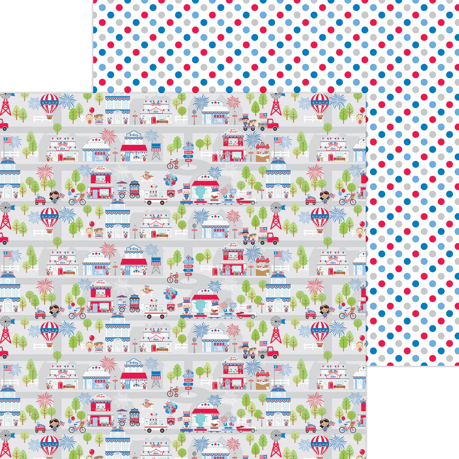 Hometown USA - Hometown USA Scrapbook Paper – Country Croppers