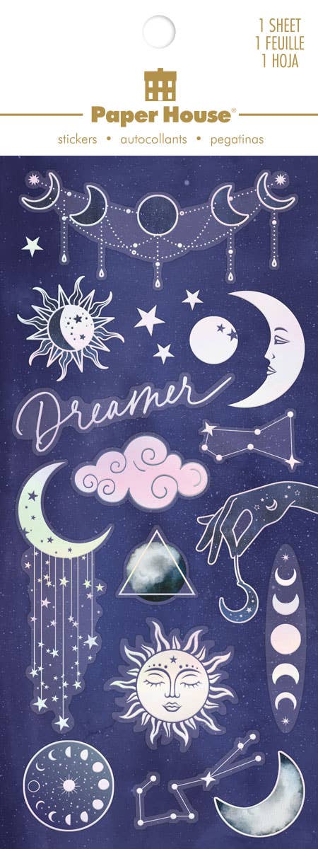 Foil Stickers - Sun & Moon – Country Croppers