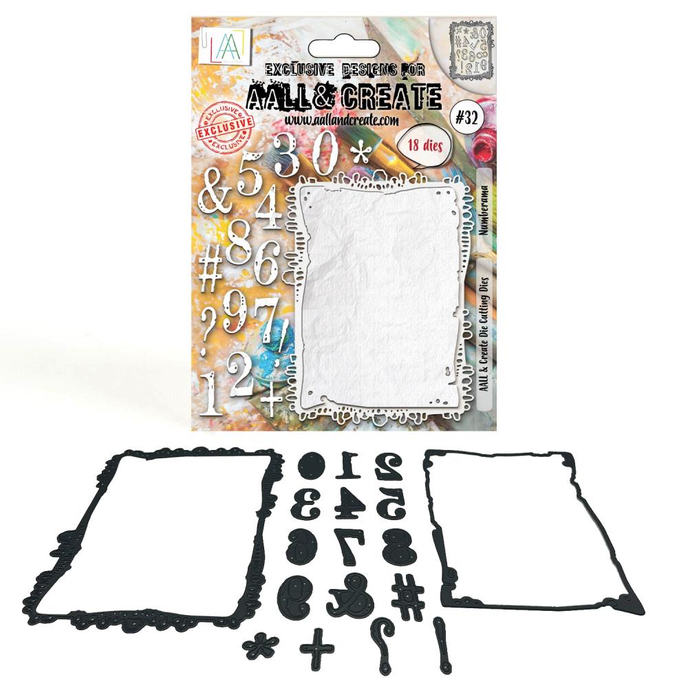 Numberama Frames and Numbers Die Set - AAL & Create – Country Croppers