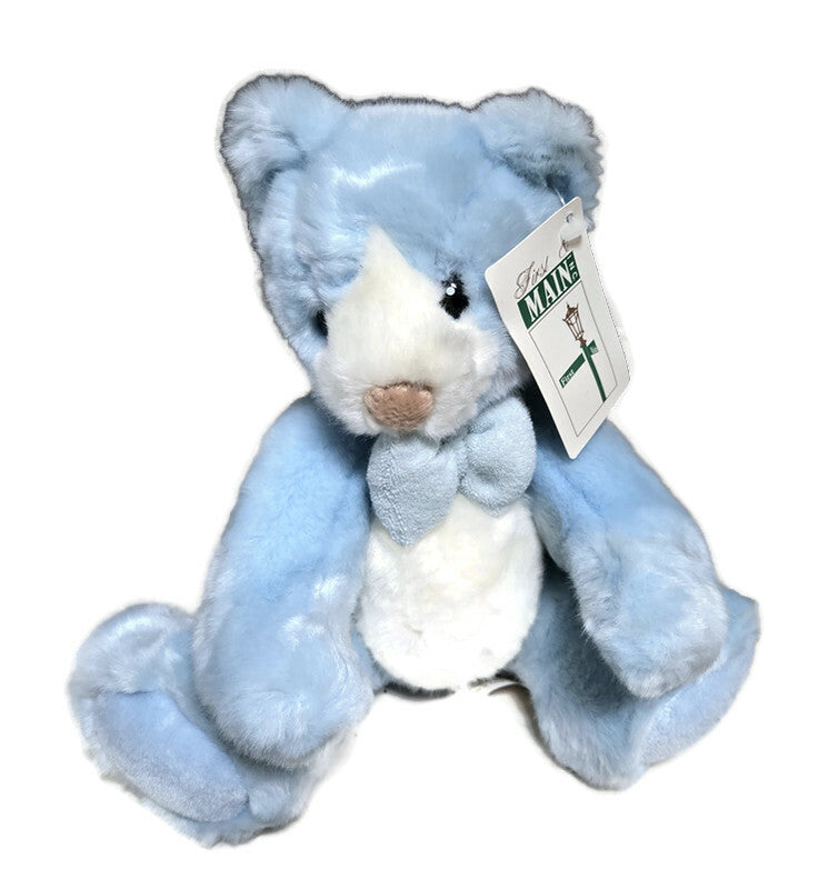 Baby Blue Belly Button Rattle Bear – Country Croppers