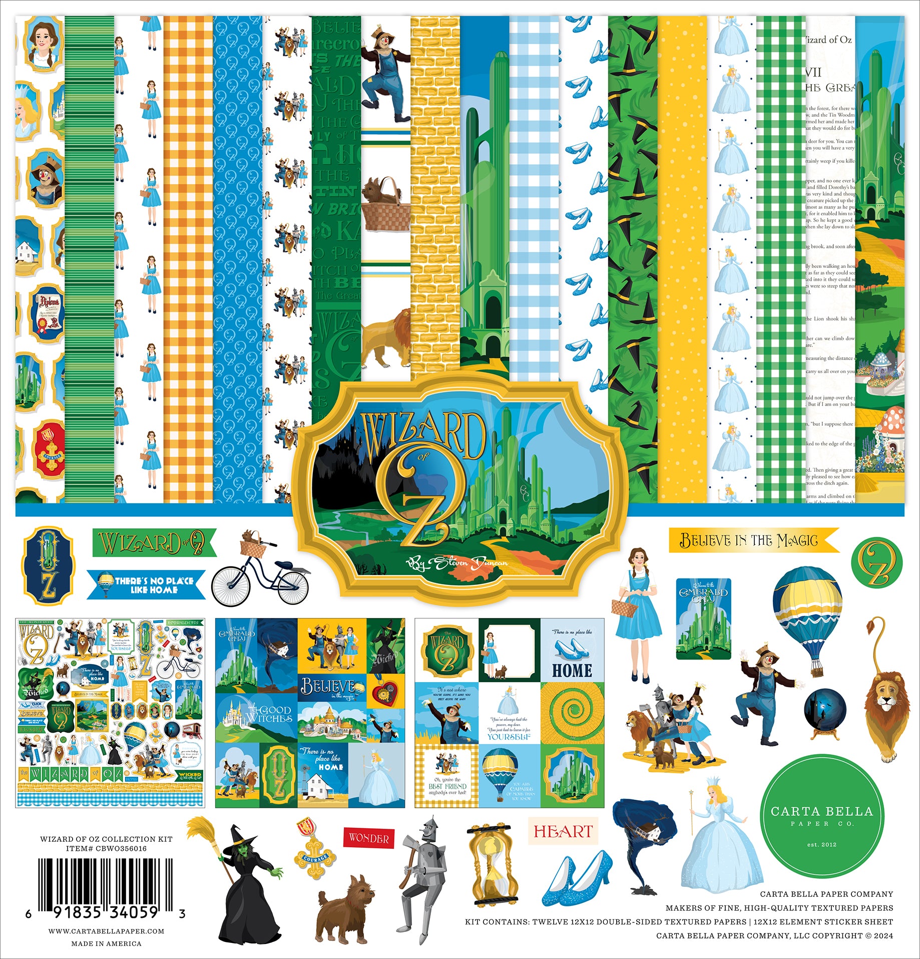 Wizard Of Oz Collection Scrapbook Kit – Country Croppers