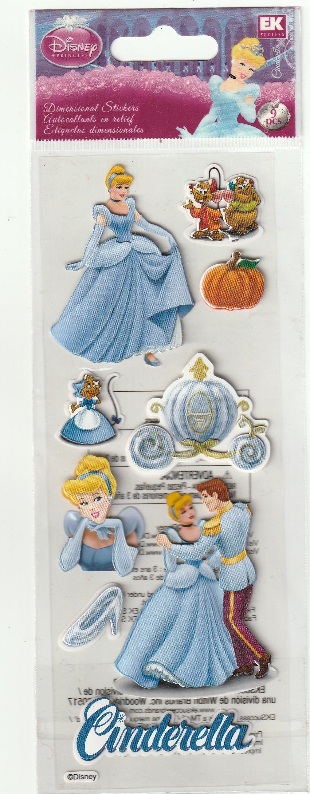 Cinderella 3d Stickers – Country Croppers