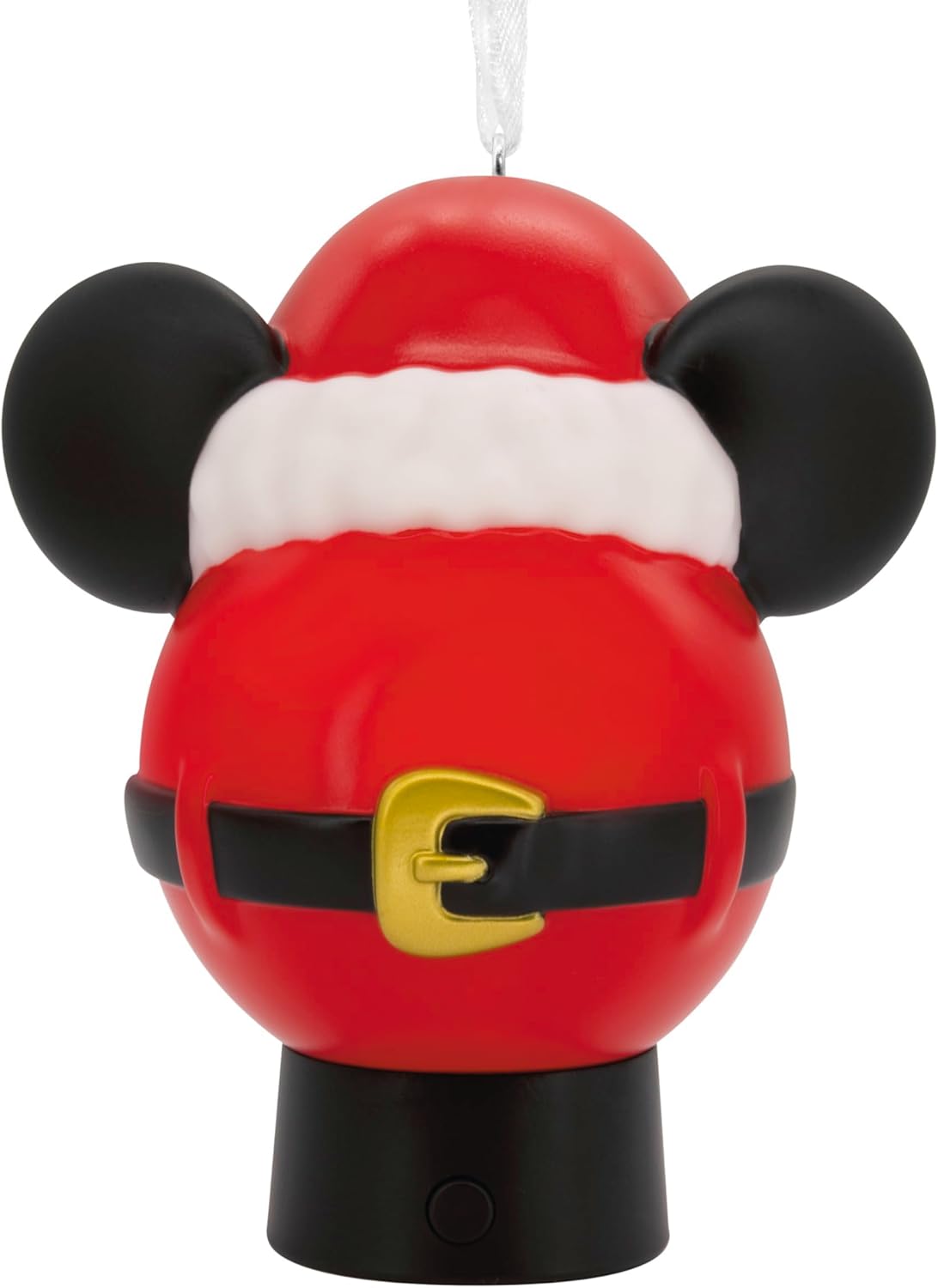 Santa Mickey Mouse Icon Light Up Hallmark Ornament – Country Croppers