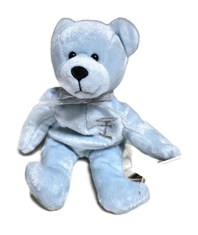 Holy Bears Light Blue Purity Plush Teddy Bear – Country Croppers
