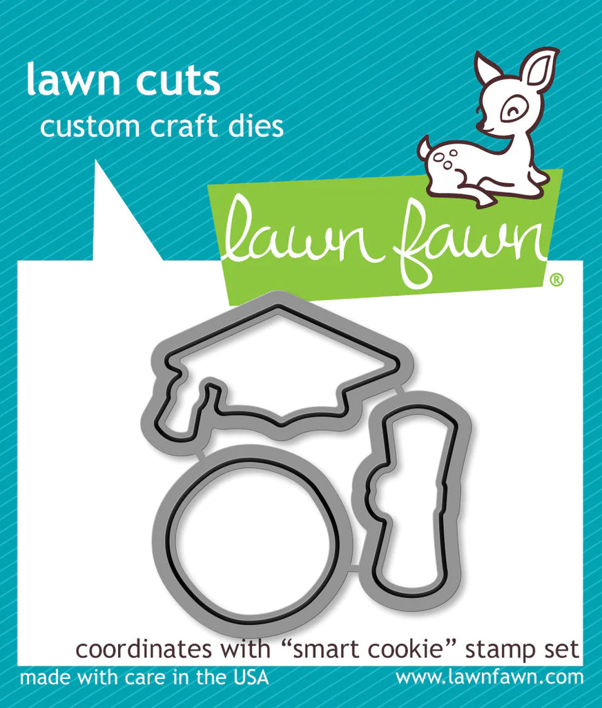 Lawn Fawn Smart Cookie Graduation Dies Set – Country Croppers