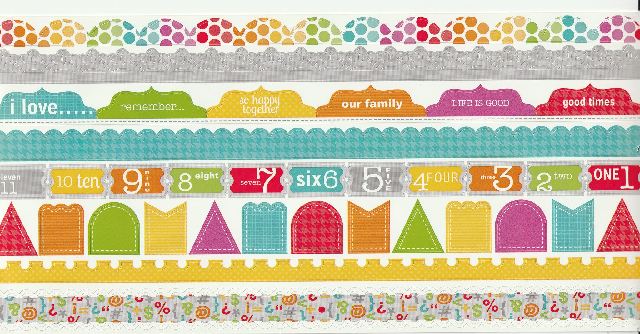 Bright Borders and More Stickers Set – Country Croppers
