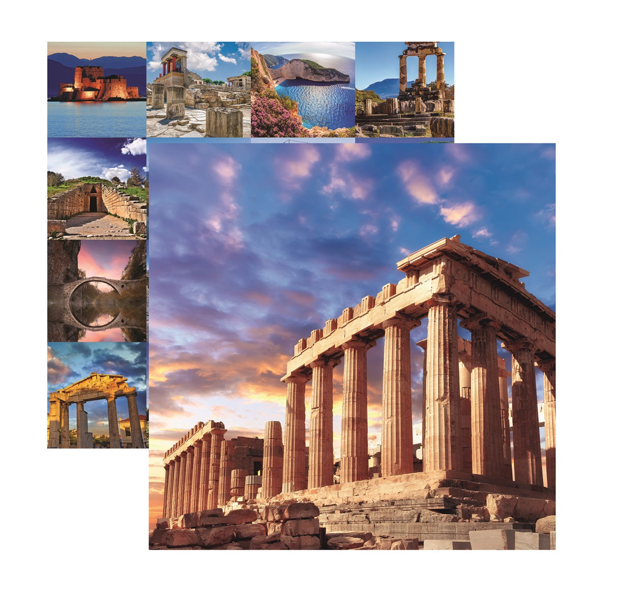 Parthenon - Greece - 12X12 Scrapbook Papers – Country Croppers