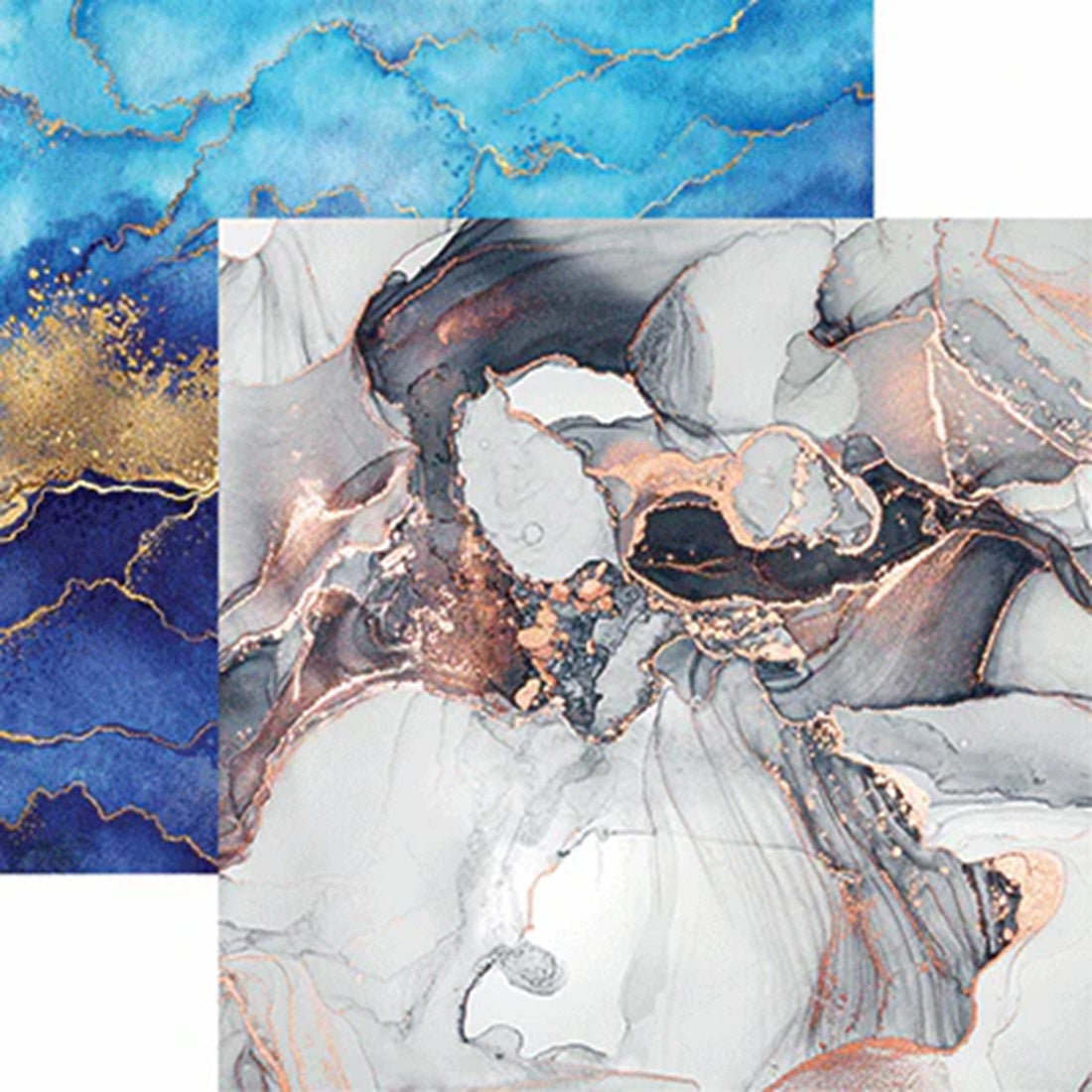 Liquid Marble 1 - 12x12 Cardstock Paper – Country Croppers