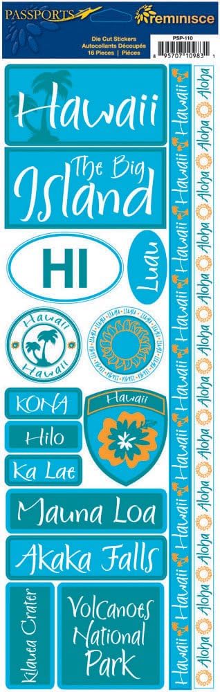 Hawaii Passport Stickers by Reminisce – Country Croppers