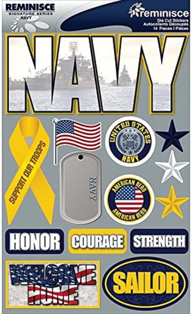 Signature Series Navy 3d Stickers – Country Croppers