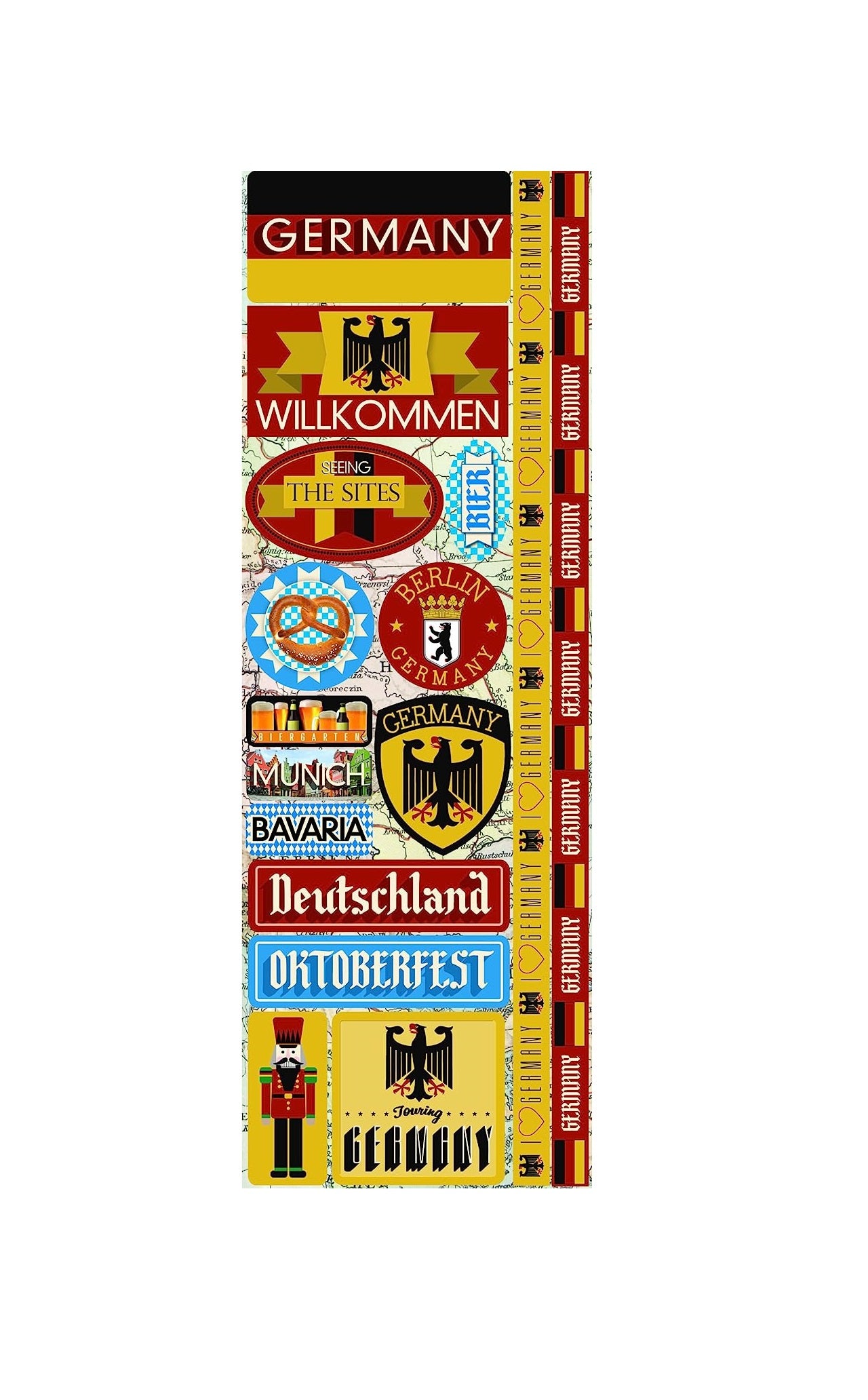 Germany Signature Series Cardstock Scrapbooking Stickers – Country Croppers