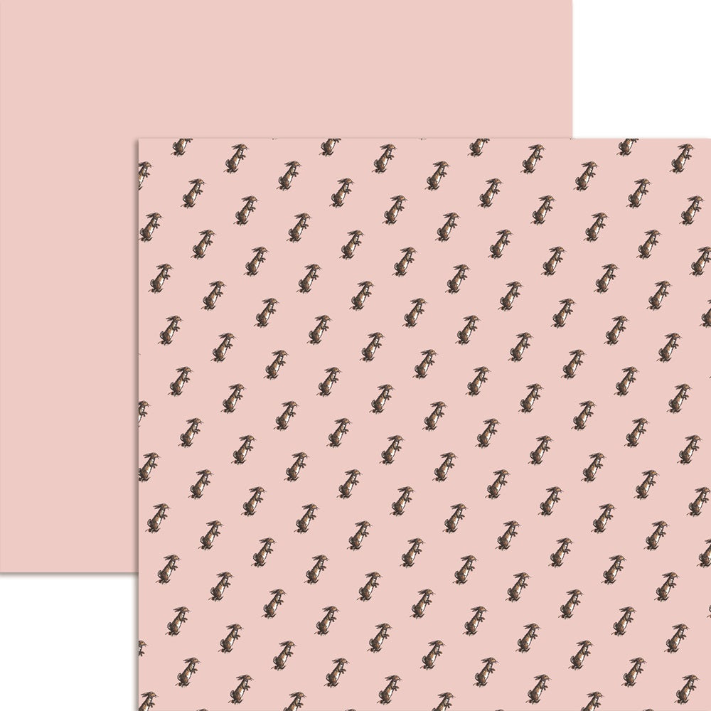 Classic Pooh Little Prints - Rabbit - 12x12 Scrapbook Paper – Country ...