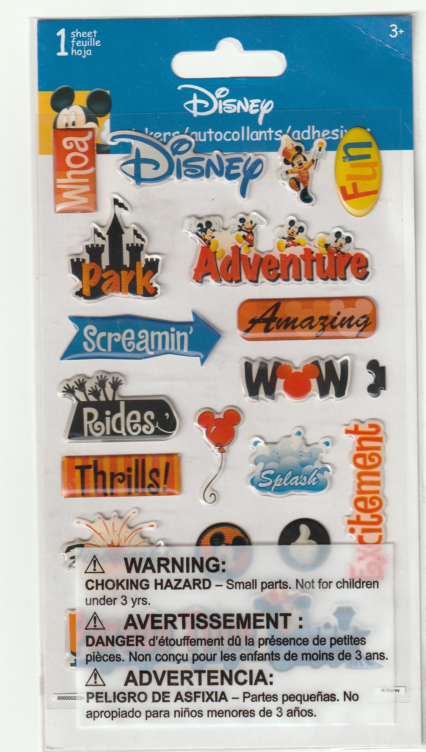 Disney Theme Park Epoxy Gem Stickers – Country Croppers