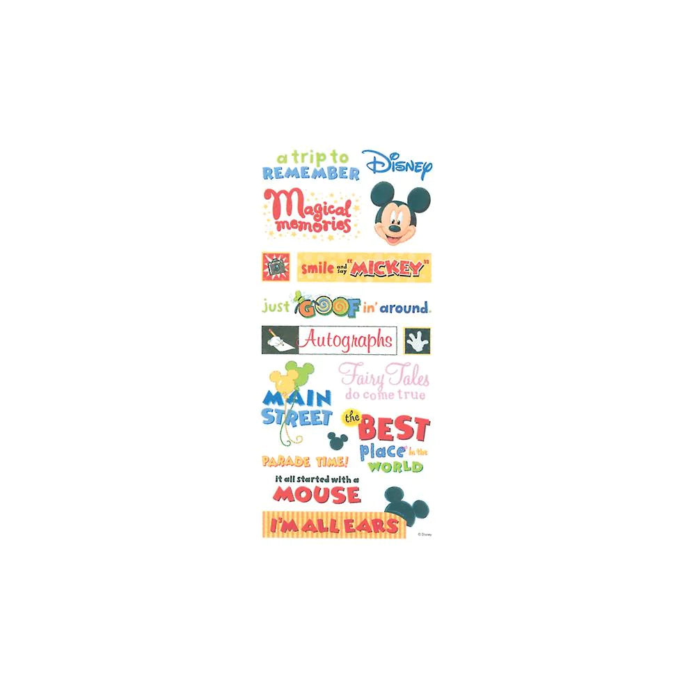 Disney Themepark Stickers Sheet – Country Croppers