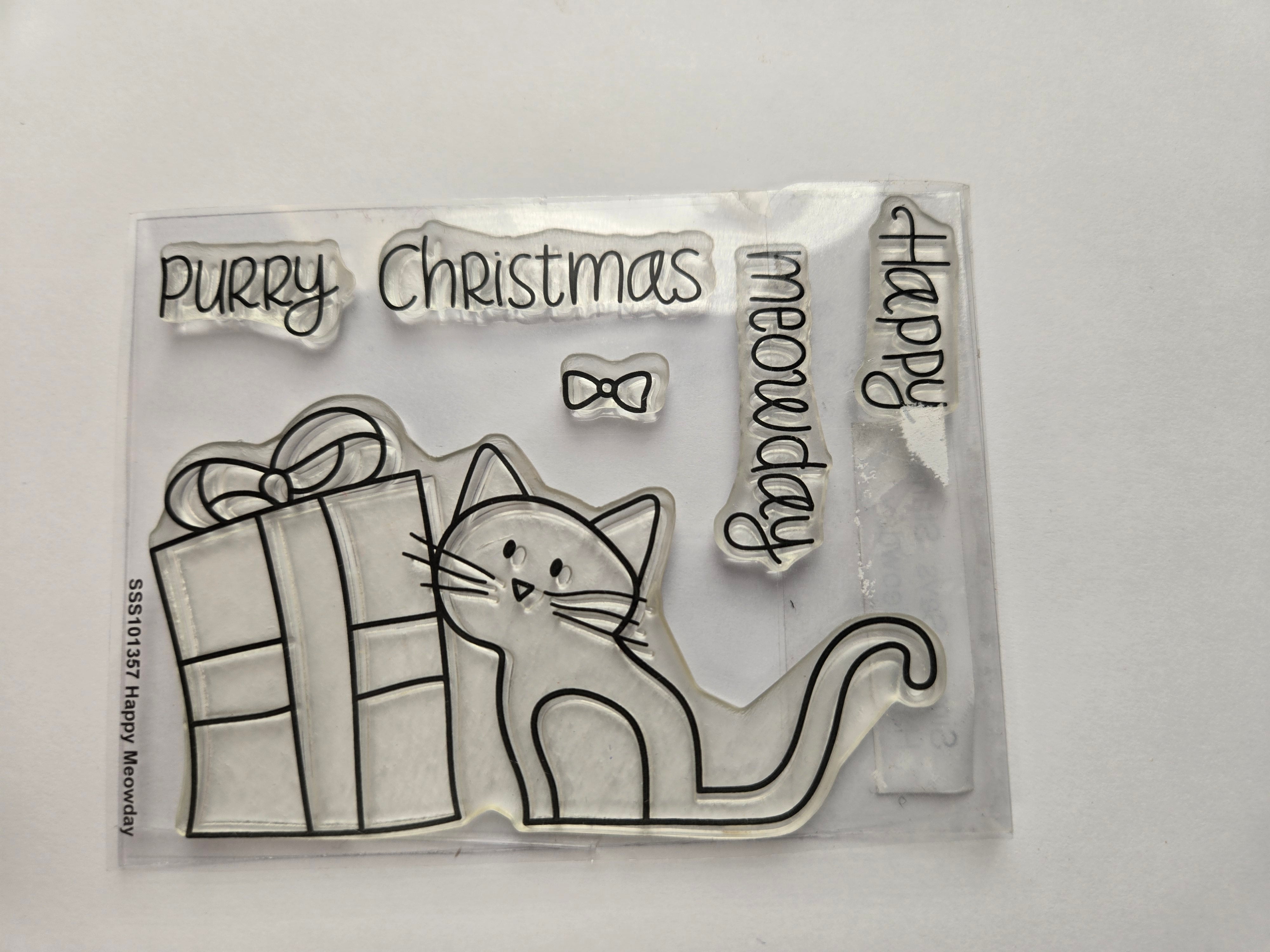 Simon Says Stamp - Happy Meowday 3x4 Stamp Set – Country Croppers