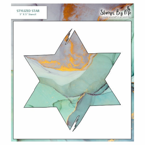 Stylized Star Stencil - Stamps by Me – Country Croppers