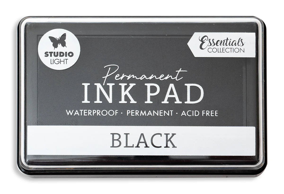 Permanent Waterproof Black Ink Pad by Studio Light – Country Croppers