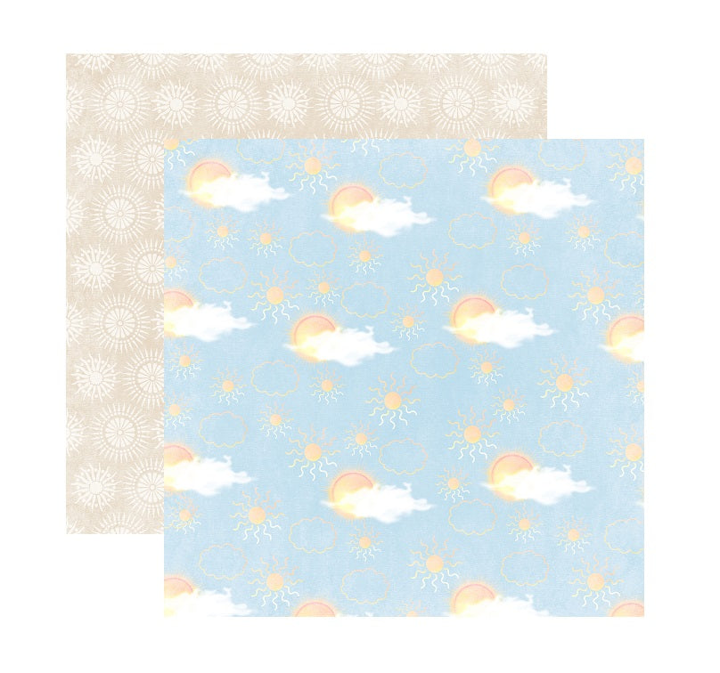 Sky/Sun - Weather 12x12 Scrapbook Paper – Country Croppers
