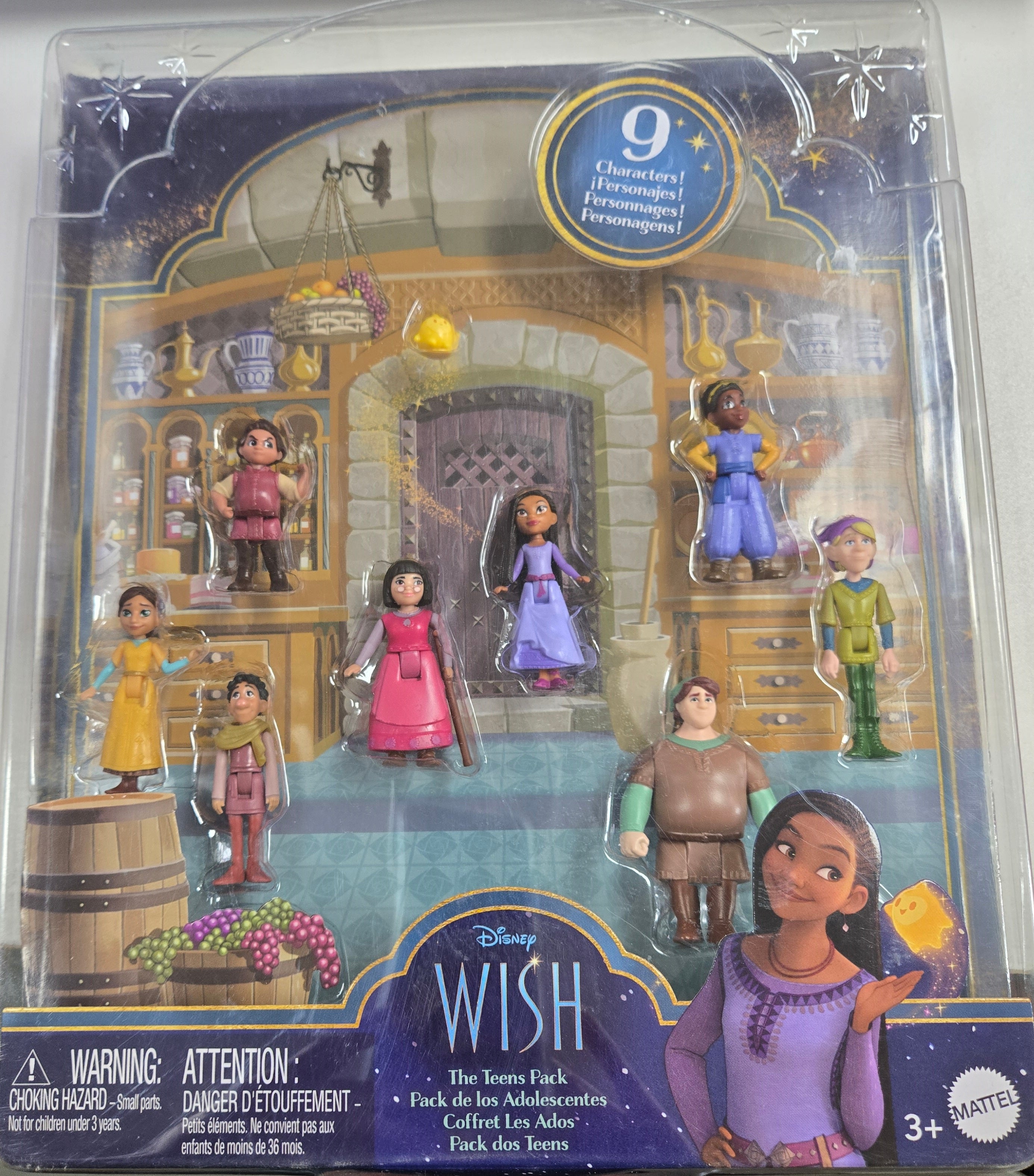 Disney Wish Movie Pack Figures Set - 9 Pieces – Country Croppers