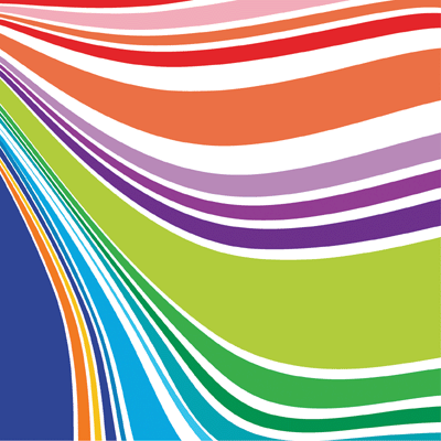 Groovy Retro Stripes 12x12 Scrapbook Paper – Country Croppers