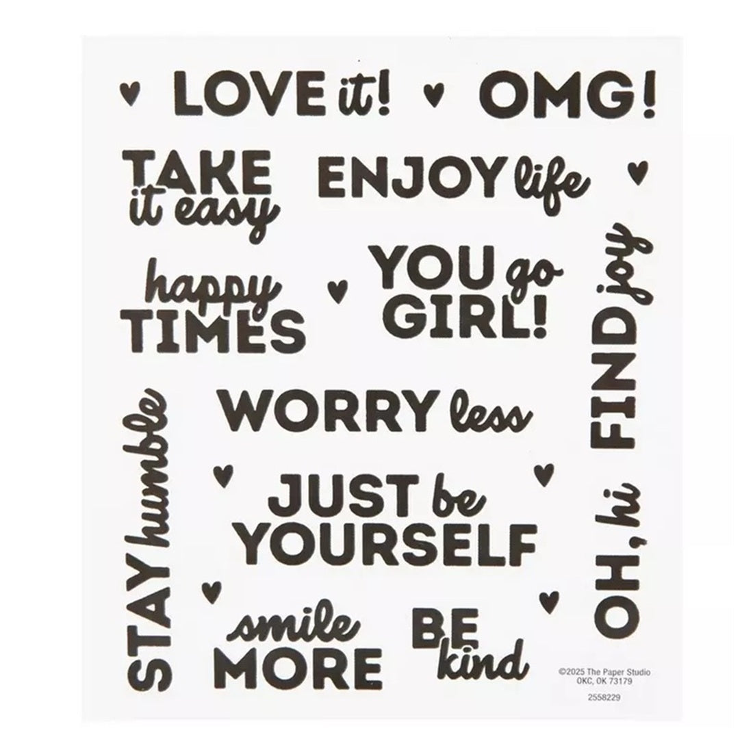 Encouraging Word Stickers - 2 Sheets – Country Croppers
