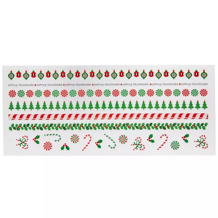 Cutesy Christmas Border Stickers – Country Croppers