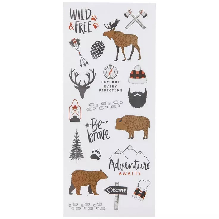 Adventure Awaits Wild and Free Stickers Set – Country Croppers