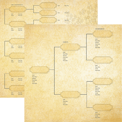 Generations - Family Tree - 12X12 Scrapbook Papers – Country Croppers