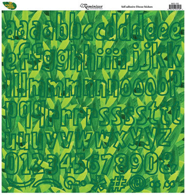 My Jungle Safari Alphabet Stickers 12x12 – Country Croppers