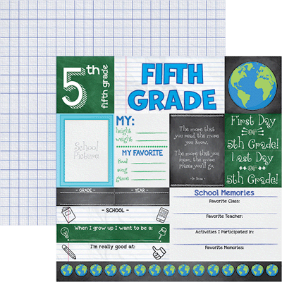 Fifth Grade 5th Grade - You've Been Schooled Paper - by Reminisce ...