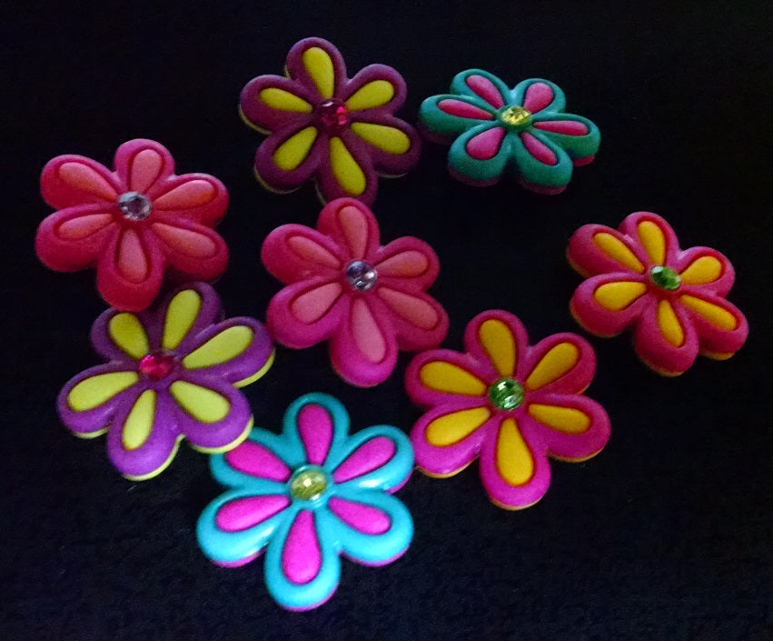 Large Flower Buttons Set - 8pc – Country Croppers