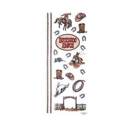 Buckaroo Ranch Cowboy Stickers Horses – Country Croppers