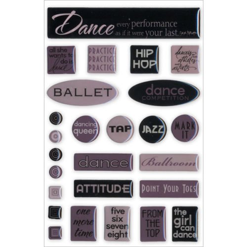 The Dance Studio Epoxy Stickers – Country Croppers