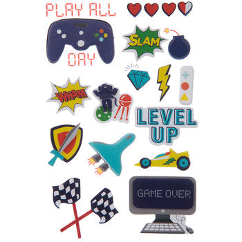 Video Games 3d Stickers – Country Croppers