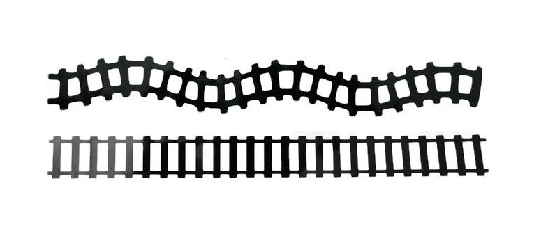 Train Track Border Stickers - Straight or Curved – Country Croppers