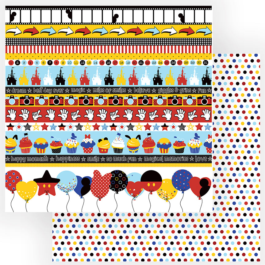 So Much Fun - Another Day at The Park 12x12 Scrapbook Paper - 5 Sheets ...