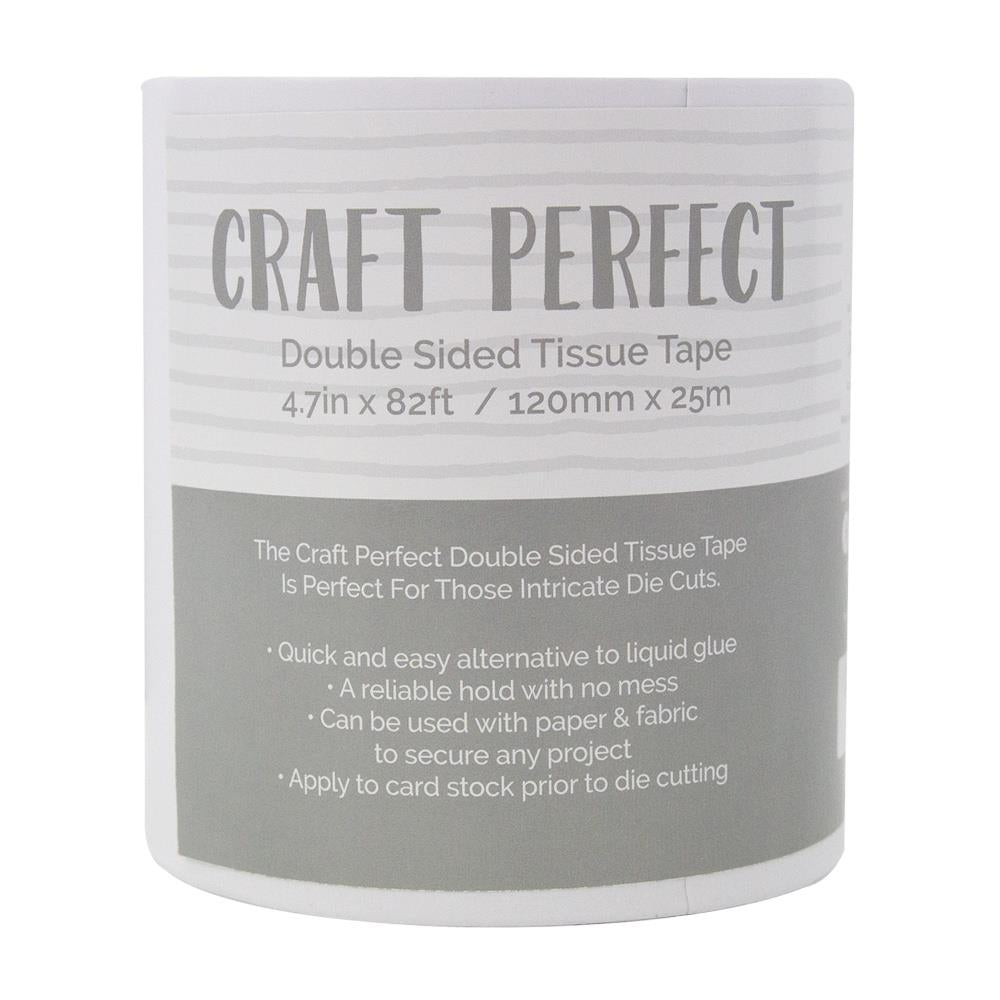Double Sided Tissue Tape Roll - 4.7In x 82 Feet – Country Croppers