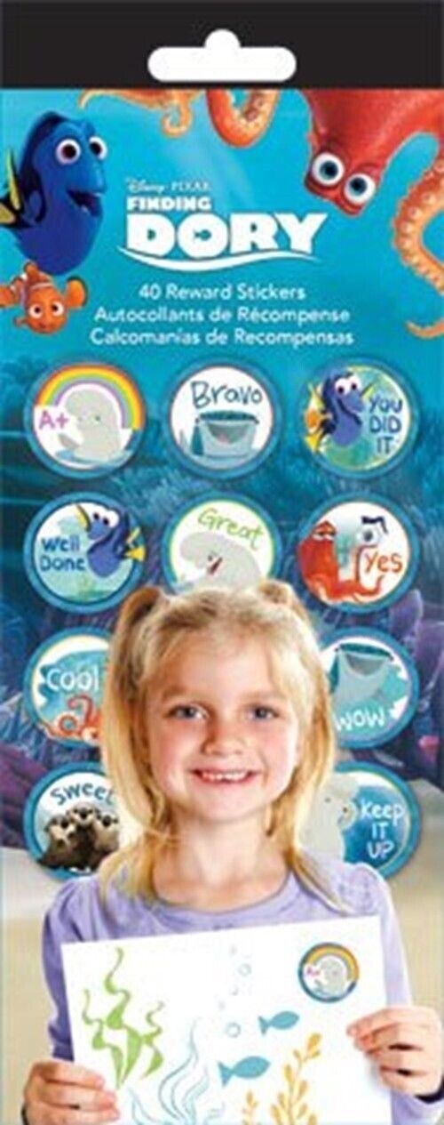 Finding Dory Themed Reward Stickers - 40 Stickers – Country Croppers