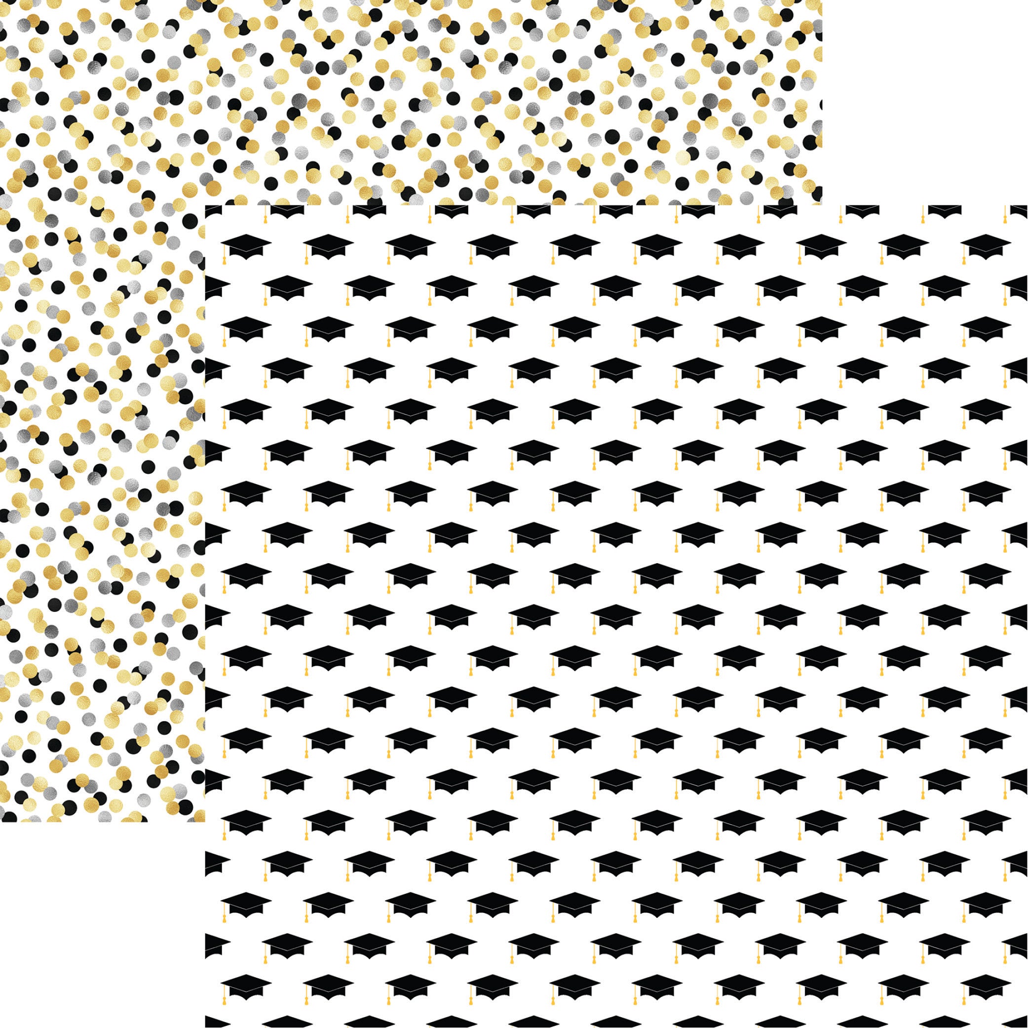 Graduation Style - Grad Squad 12x12 Scrapbook Paper – Country Croppers