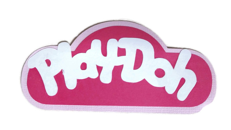 Play Doh Die Cut Paper Piecing - Pink – Country Croppers