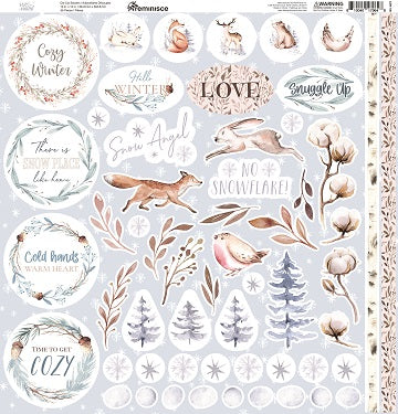 Cozy Winter 12x12 Sticker Sheet – Country Croppers