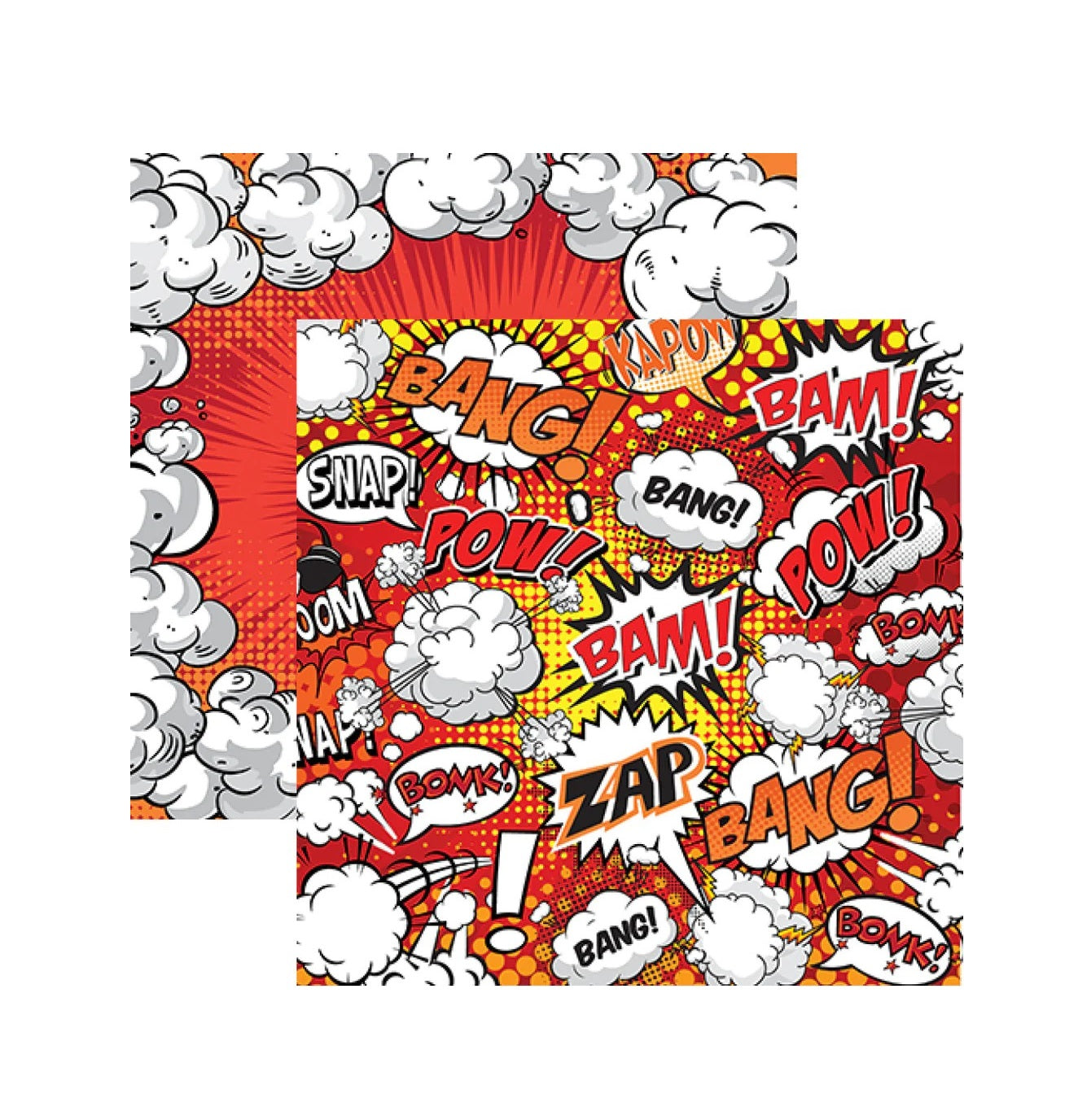 Super Hero Fight - My Super Hero 12x12 Scrapbooking Paper – Country ...