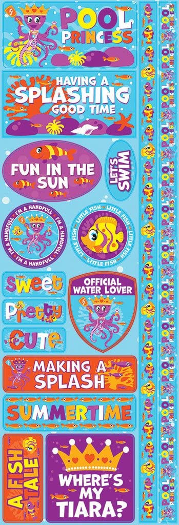 Pool Princess Cardstock Sticker Sheet by Reminisce – Country Croppers